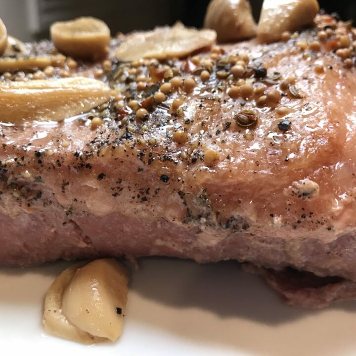 Keto Garlic Corned Beef - Trina Krug