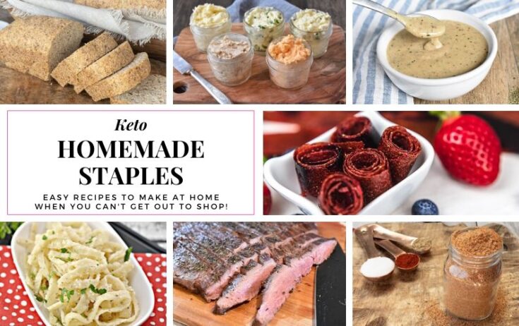 Keto Homemade Staples - Trina Krug