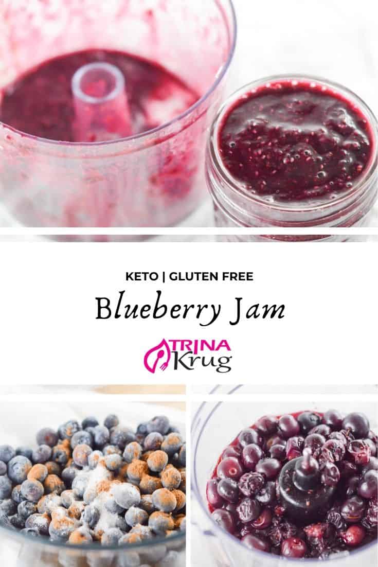Keto Blueberry Jam - Trina Krug
