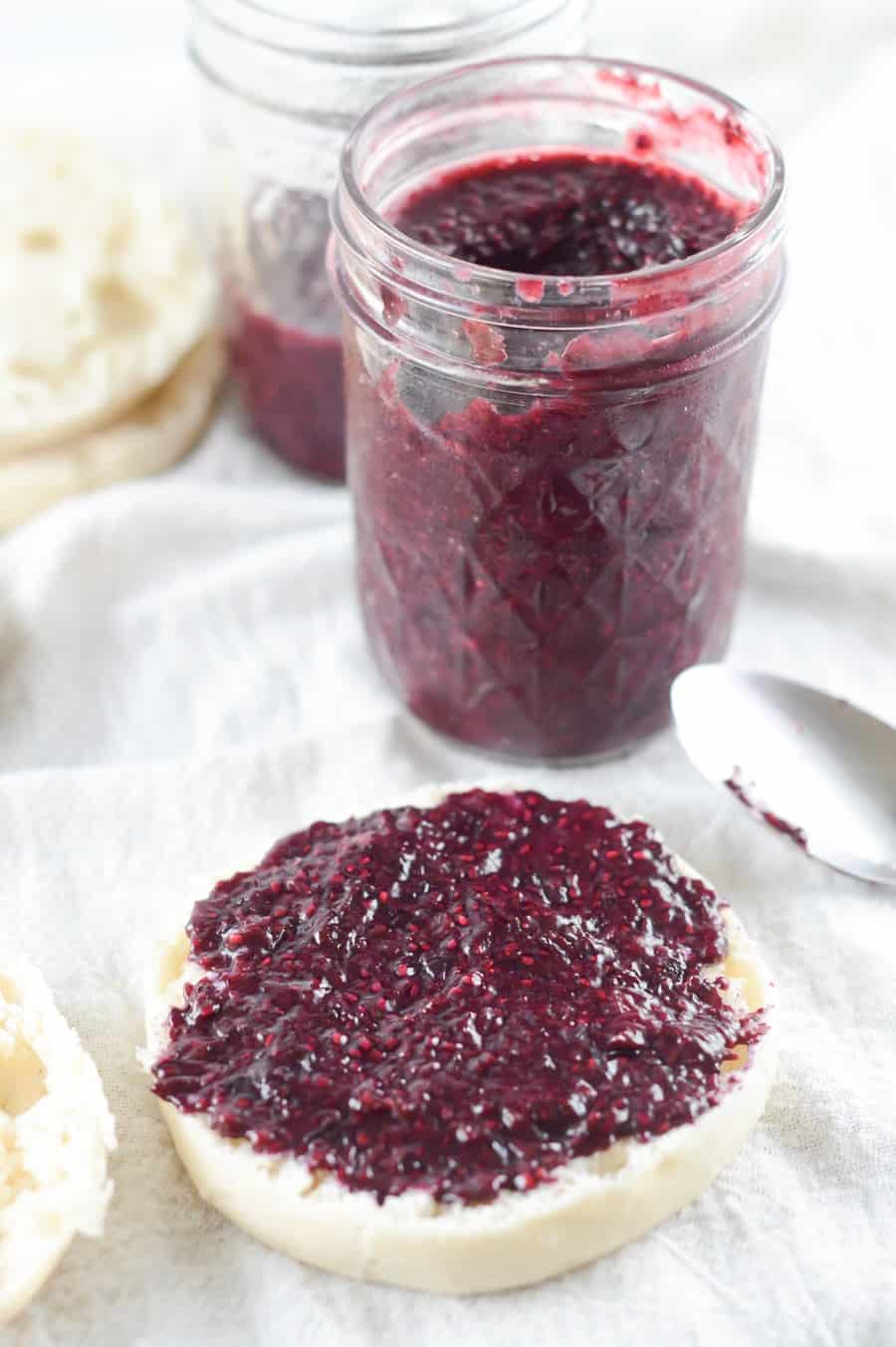Keto Blueberry Jam - Trina Krug