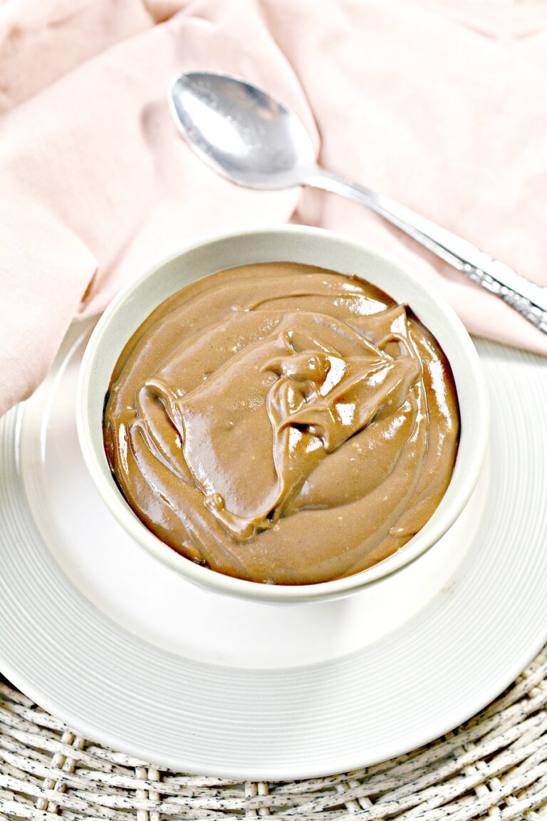 Keto Chocolate Pudding - Trina Krug