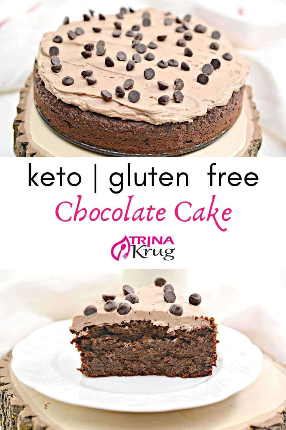 Keto Chocolate Cake - Trina Krug