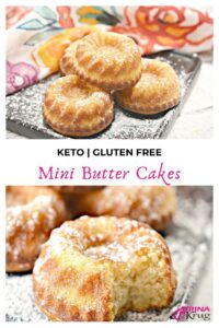 Mini Keto Butter Cake - Trina Krug