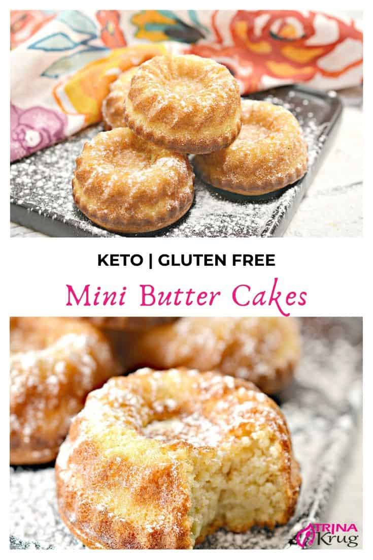 Mini Keto Butter Cake - Trina Krug
