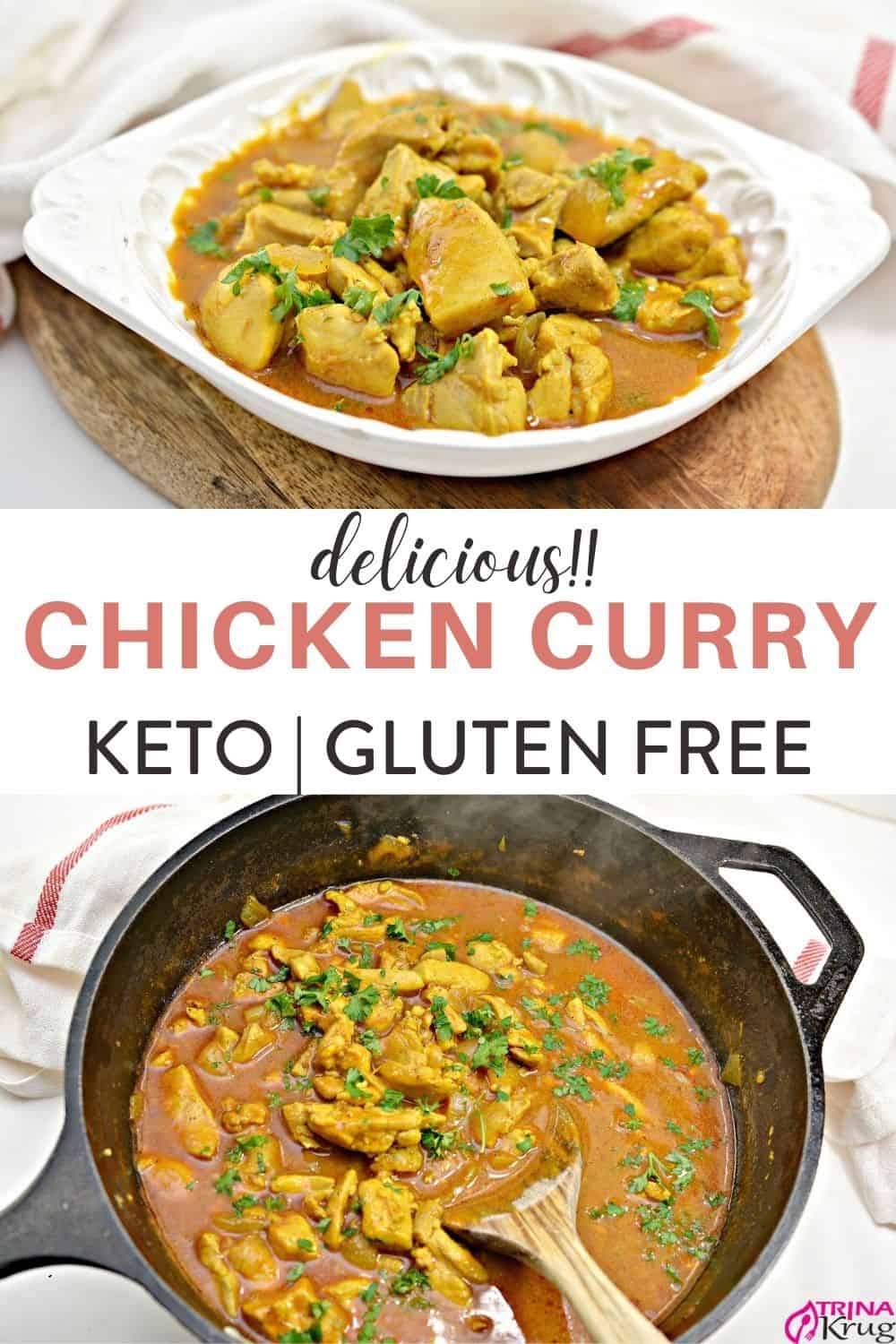 Keto Chicken Curry - Trina Krug
