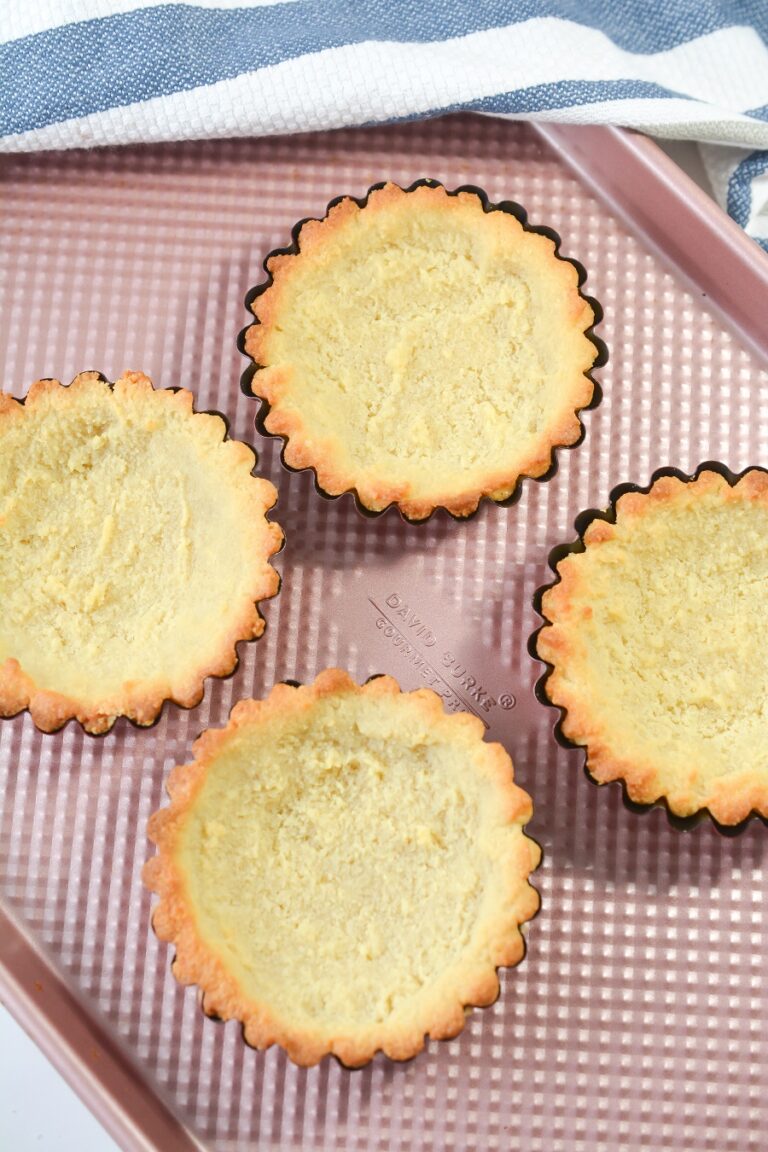 Lemon Curd Keto Tarts - Trina Krug