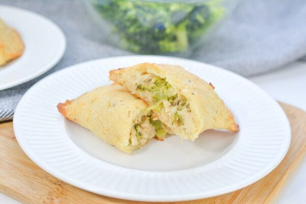 Keto Chicken and Broccoli Pockets - Trina Krug