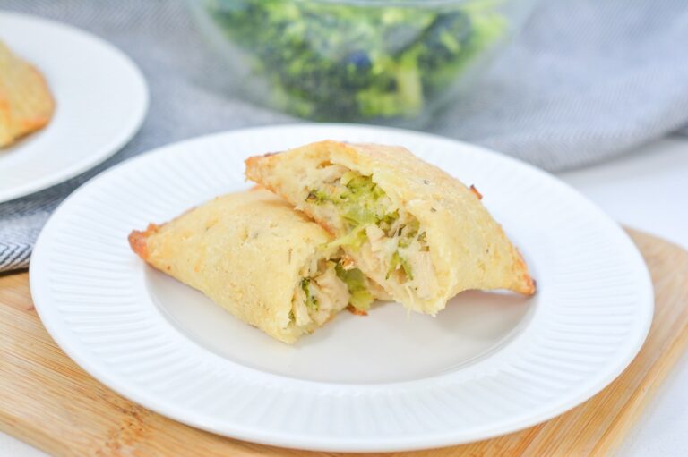 Keto Chicken and Broccoli Pockets - Trina Krug