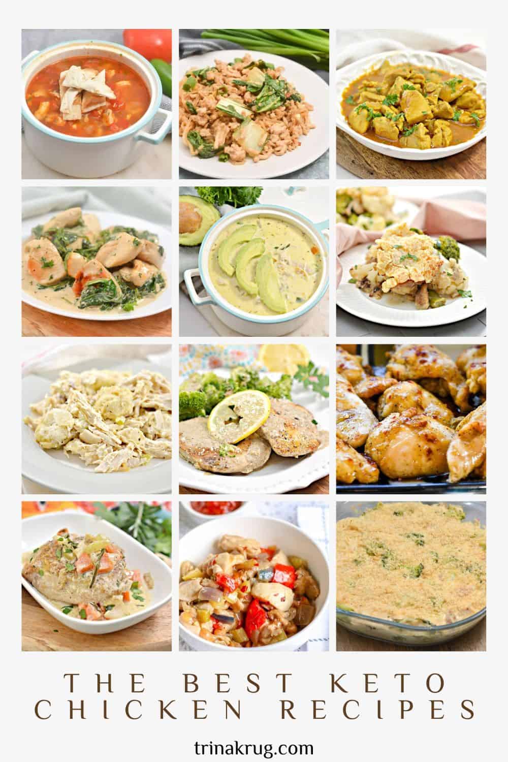 The Best Keto Chicken Dinner Recipes - Trina Krug