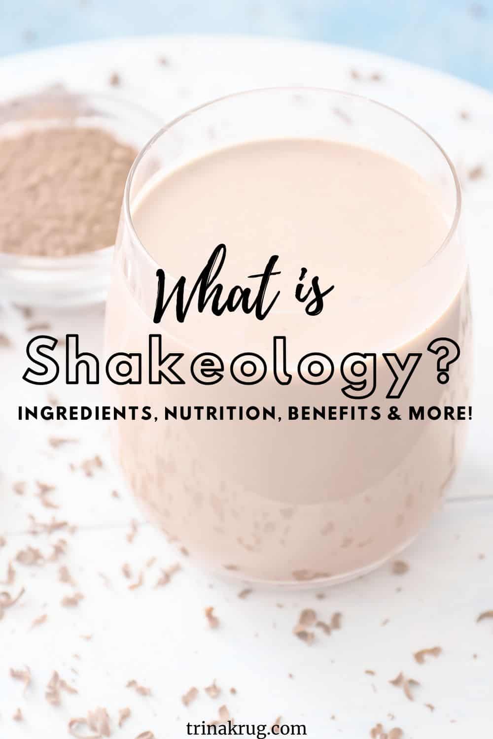 Shakeology Ingredients - Trina Krug