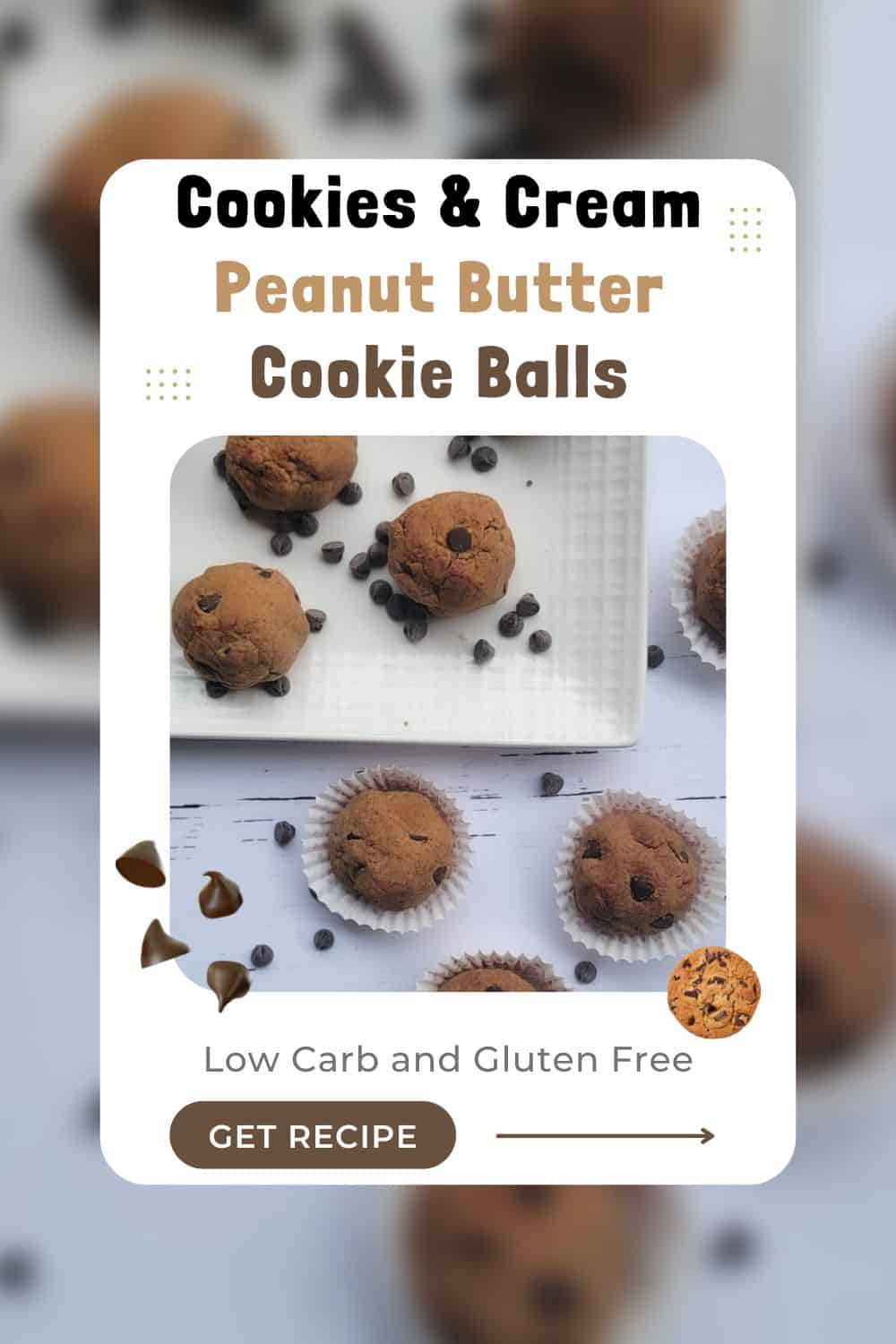 Cookies and Cream Shakeology Cookie Balls (Gluten Free, Low Carb ...