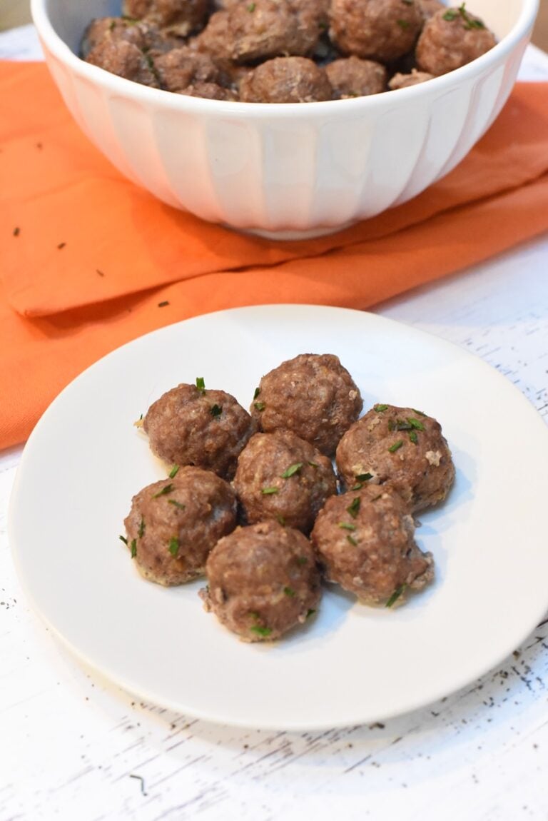 Carnivore Meatballs (Zero Carb and Keto) - Trina Krug