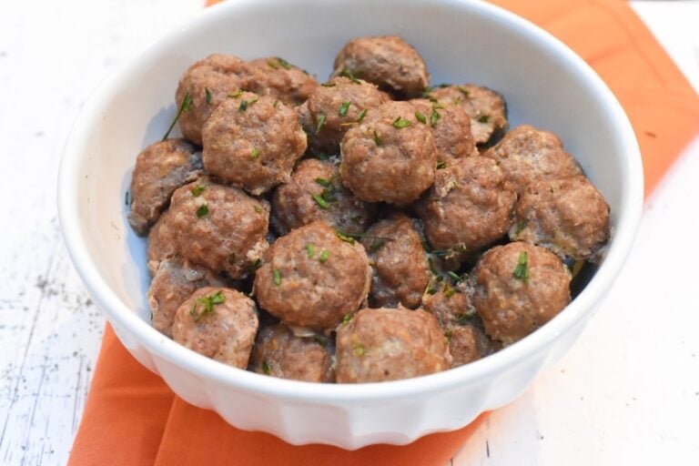 Carnivore Meatballs (Zero Carb and Keto) - Trina Krug