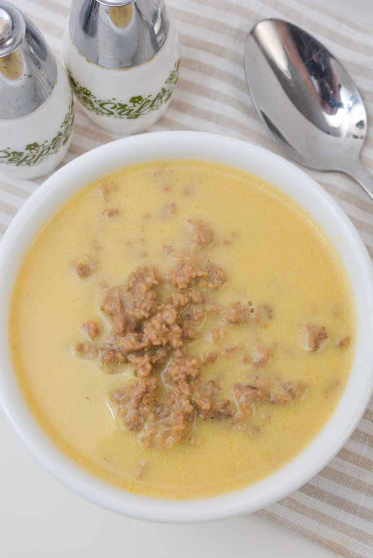 Carnivore Cheeseburger Soup - Trina Krug