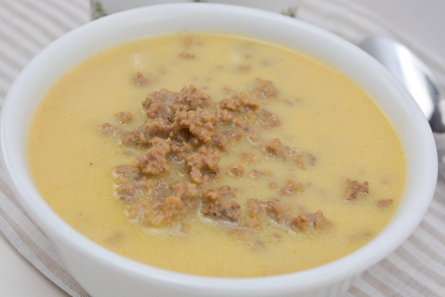 Carnivore Cheeseburger Soup - Trina Krug