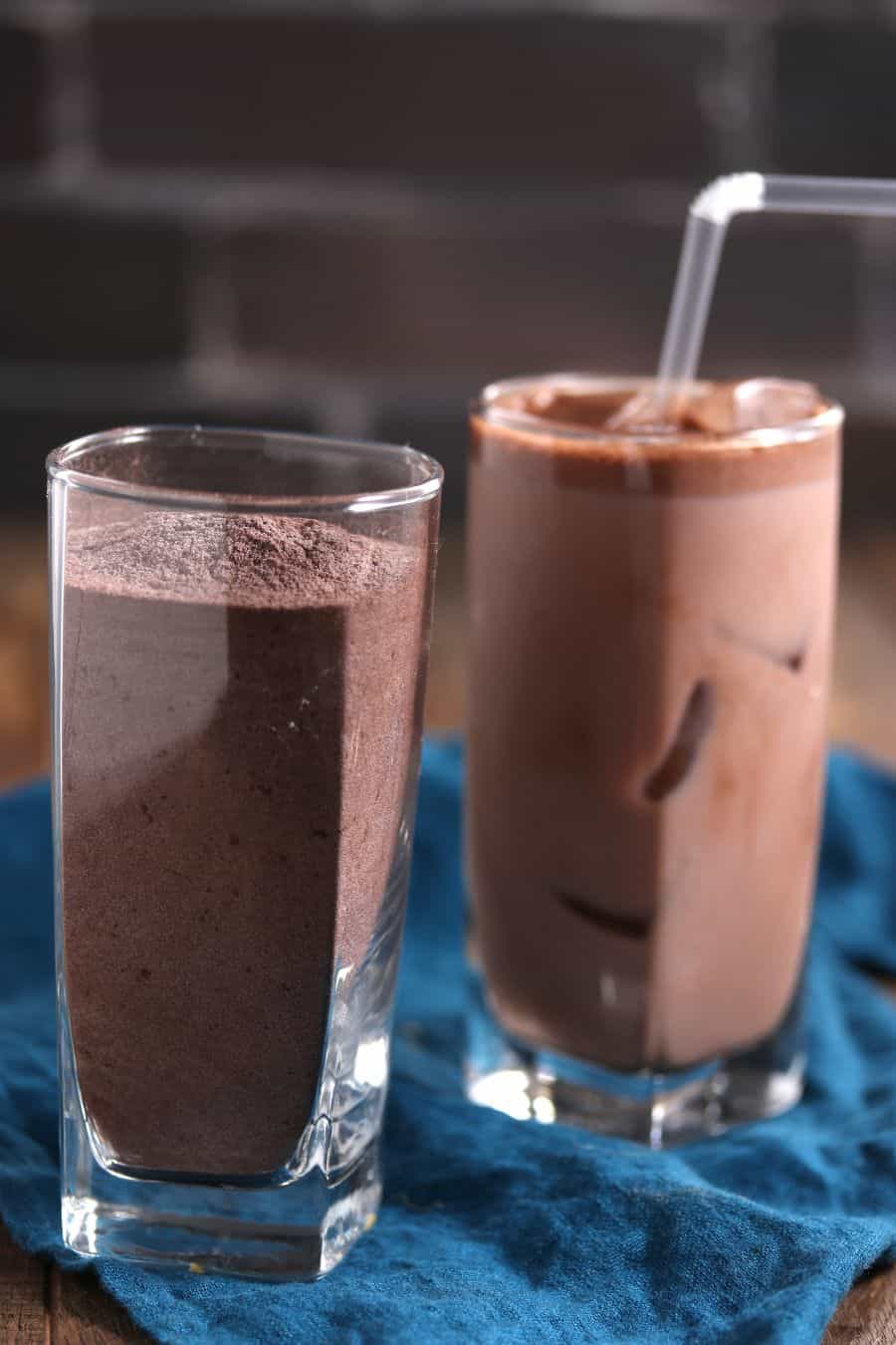 Homemade Chocolate Protein Powder - Trina Krug