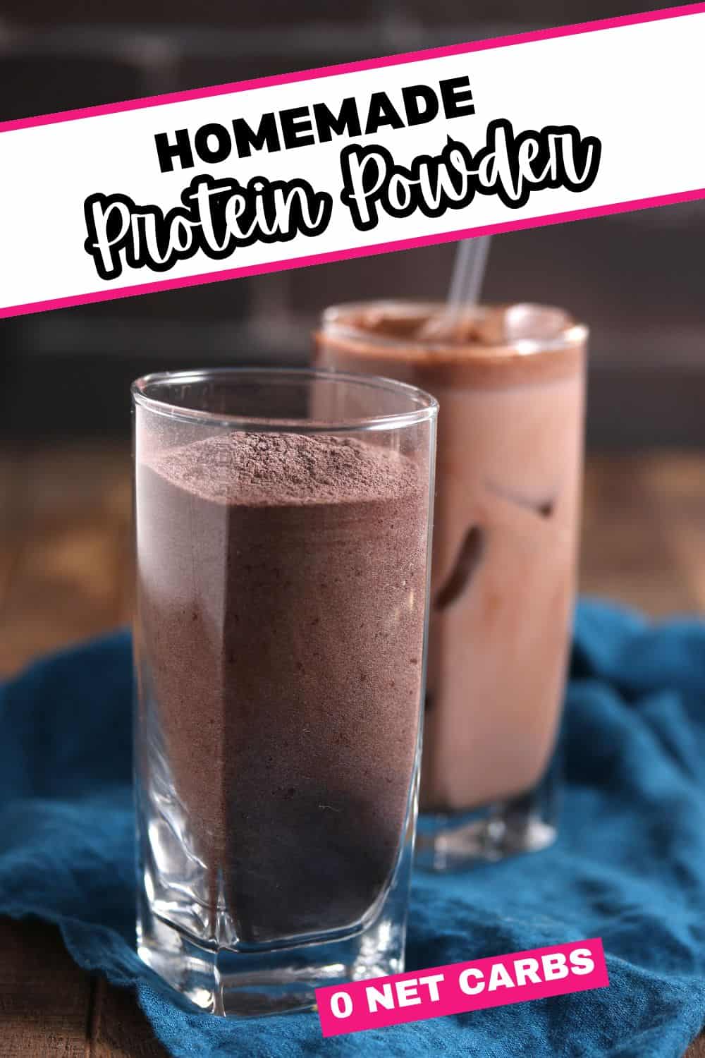 Homemade Chocolate Protein Powder - Trina Krug