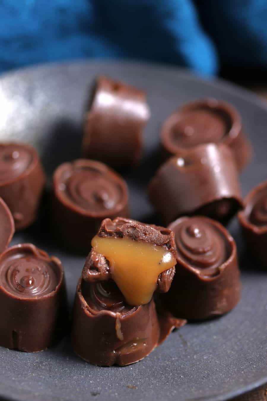 Gluten Free Rolos (Keto) - Trina Krug